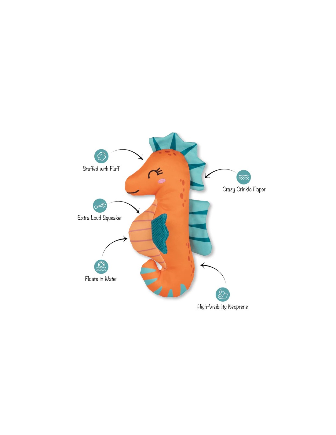 Living In A Bubble Floating Dog Toy